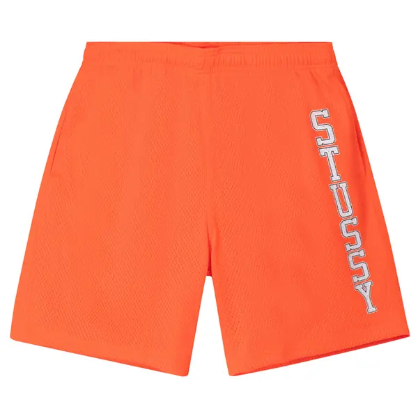 StÜssy Collegiate Mesh Short - Orange