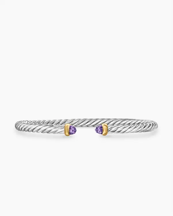 David Yurman Cable Flex Bracelet - Amethyst