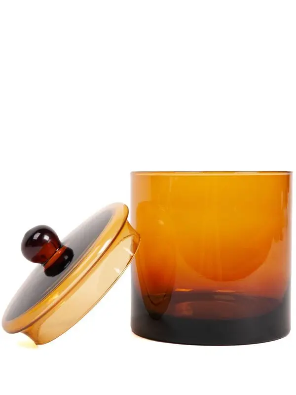 XLBOOM Medium Mika Glass Container