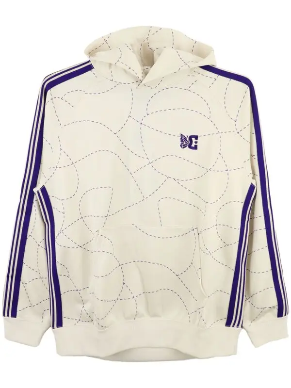 Needles X Dc Graphic-print Hoodie - Neutrals