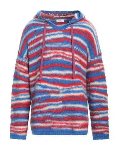 ERL Striped Hooded Sweater - Blue