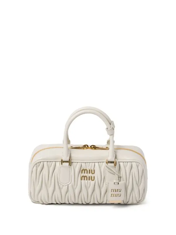 Miu Miu Arcadia Matelassé Leather Shoulder Bag