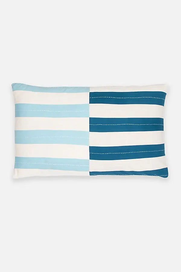 Anchal Fracture Pillow Blue Editorialist