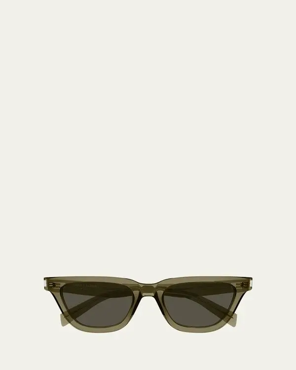 Saint Laurent Sl 462 Suplice Cat-Eye Sunglasses Brown Editorialist