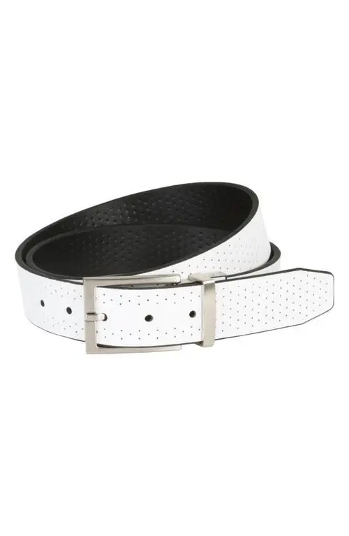 Nike Reversible Perforated Leather Belt