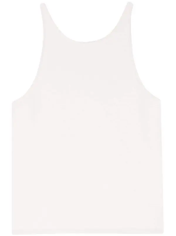 Max Mara Scoop-neck Knitted Tank Top - Neutrals