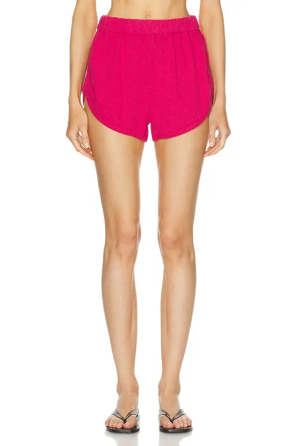 THE ELDER STATESMAN Jupiter Pj Short In Pink