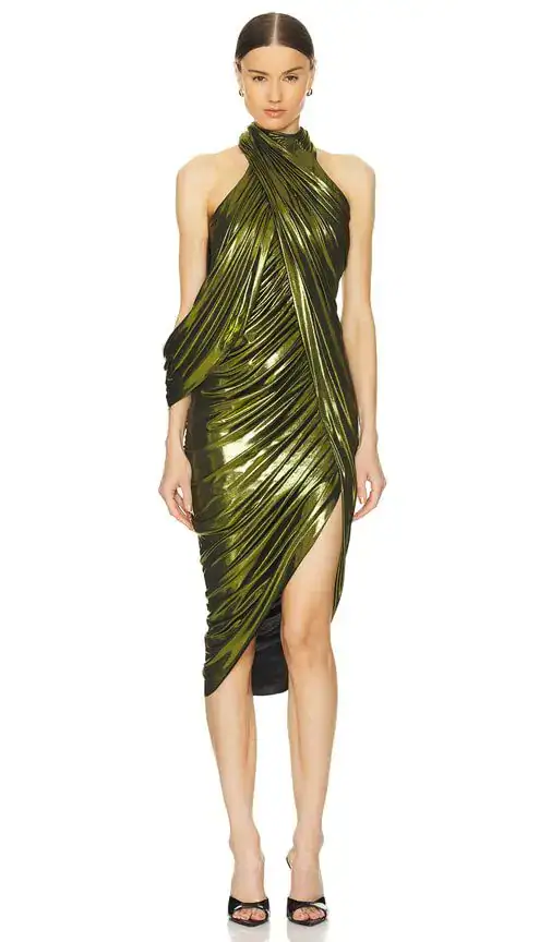 Gaurav Gupta The Cleopatra Dress In Stellar Green - 61% Off | Editorialist
