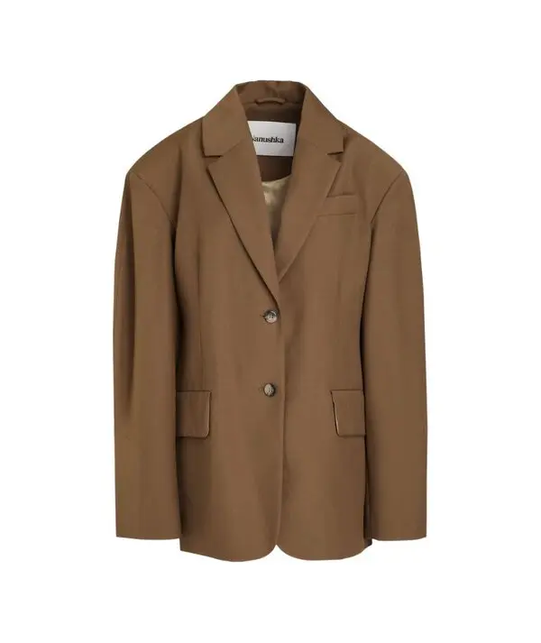 Nanushka Merrit Woven Blazer
