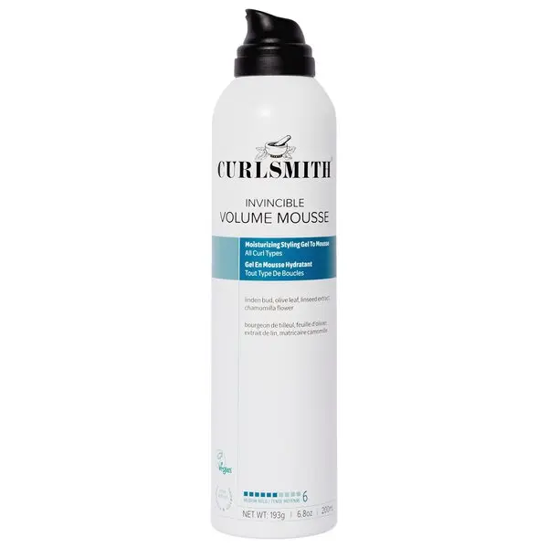 CURLSMITH Invincible Moisturizing Gel To Mousse Styling Foam