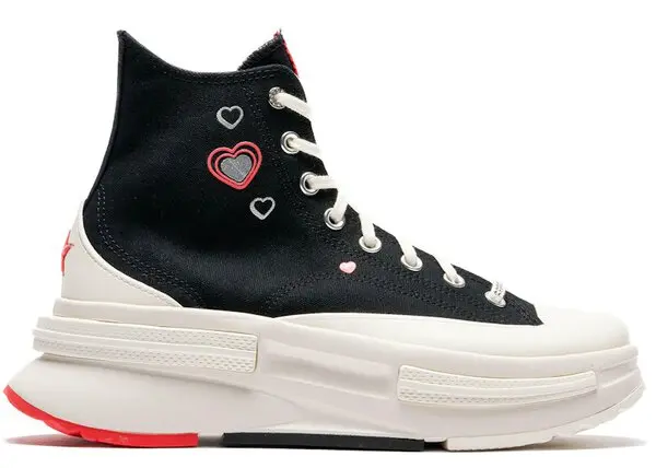 CONVERSE Run Star Legacy Cx Hi Y2k Heart - Black/egret/fever Dream