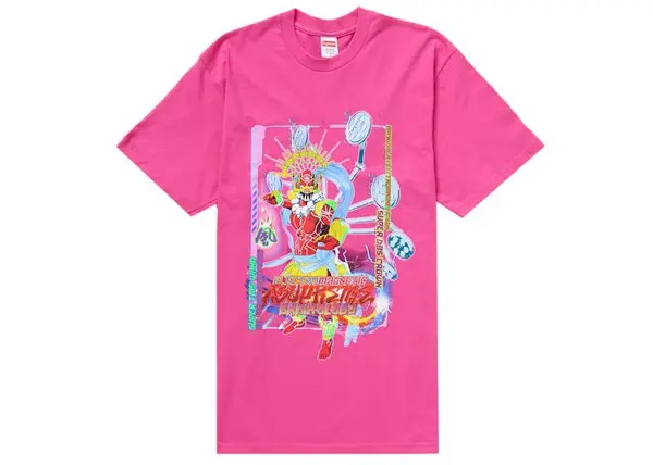 Supreme Electromagnetic Tee Shirt - Fuchsia
