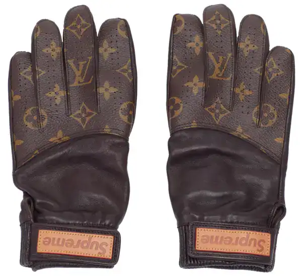 Supreme X Louis Vuitton Baseball Gloves Brown Editorialist