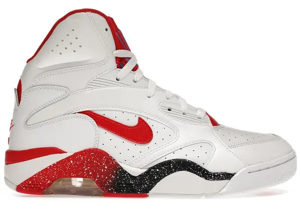 Nike Air Force 180 Sneakers - White/hyper Red/photo Blue