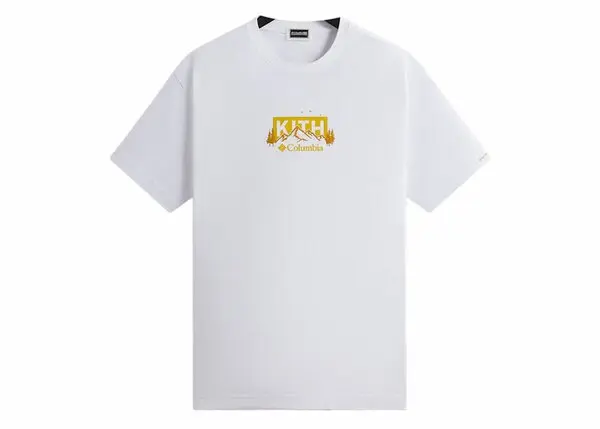 Kith X Columbia Landscape Classic Logo Tee Shirt - Opulence