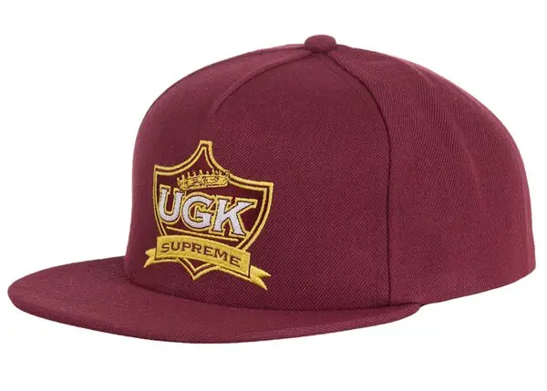 Supreme Ugk 5-panel Cap - Dark Red