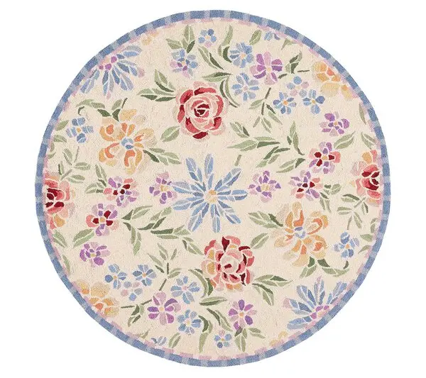 SAFAVIEH Chelsea Collection Hk214 8' X 8' Round Rug V Alerie
