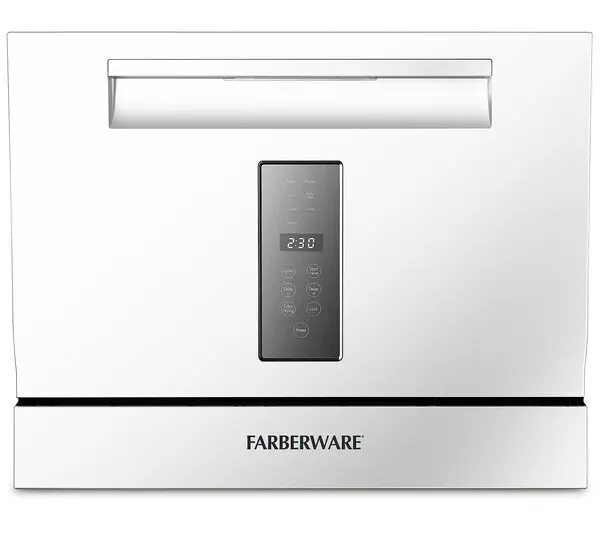 FARBERWARE Professional 6-piece Countertop Dish Washer
