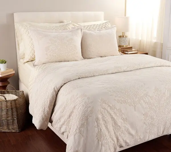 NORTHERN NIGHTS As Is Matelasse Comforter &sham Set- King