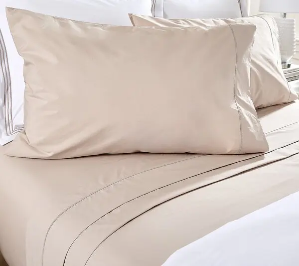 NORTHERN NIGHTS Signature Cotton Percale Sheet Set- Split King