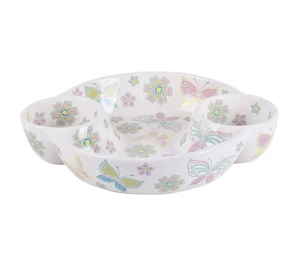 TEMP-TATIONS As Is Seasonal 12' Divided Platter