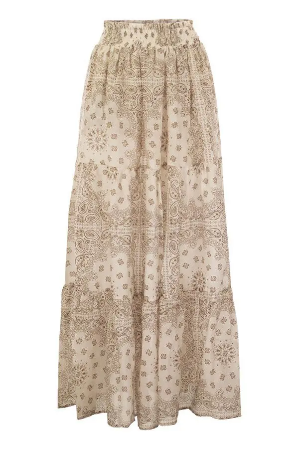 MC2 SAINT BARTH Cheyenne Long Skirt