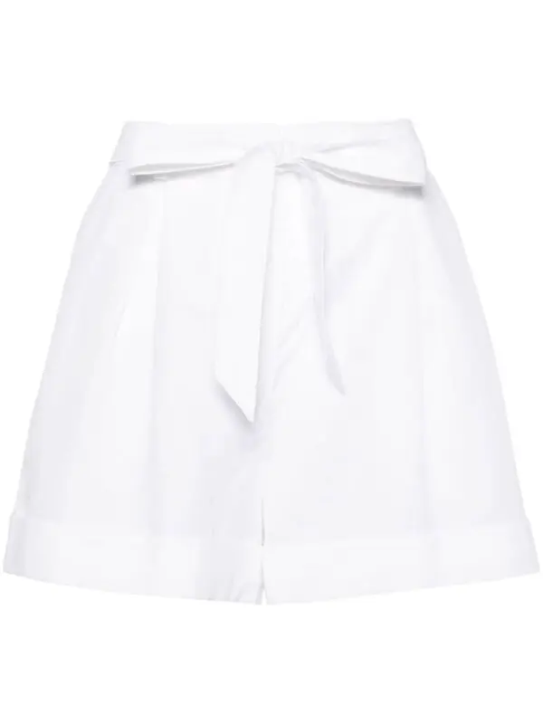 Pinko Pleated Turn-up Shorts