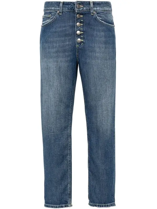 DONDUP Koons Mid-rise Cropped Jeans