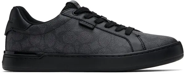 Coach Lowline Sneakers Black Coach Shoes Sneakers Men's COACH