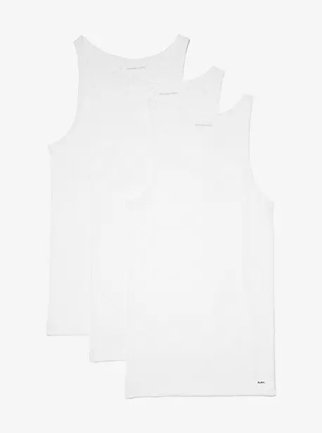 Michael Kors 3-pack Cotton Tank Top