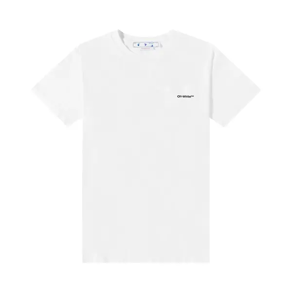 Off-White Wave Diag T-shirt - White