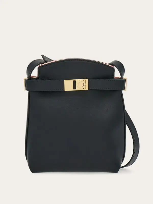 FERRAGAMO Hug Two-tone Smartphone Holder - Black