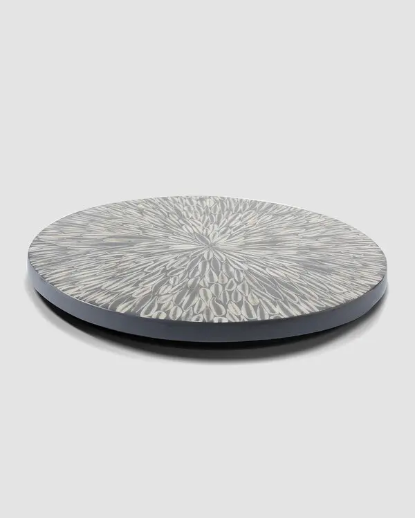 LADORADA Gray Almendro Lazy Susan
