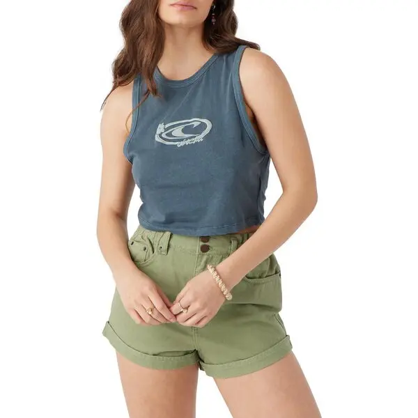 O'Neill Archive Logo Crop Tank