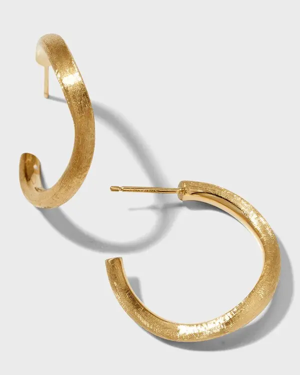 Marco Bicego Jaipur 18k Hoop Earrings - Yellow Gold