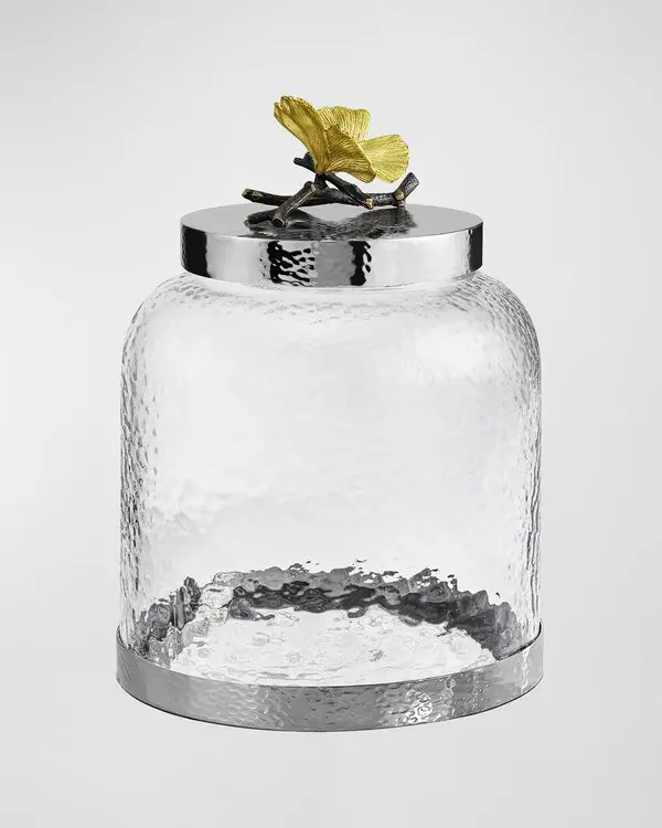 Michael Aram Butterfly Ginkgo Cookie Jar