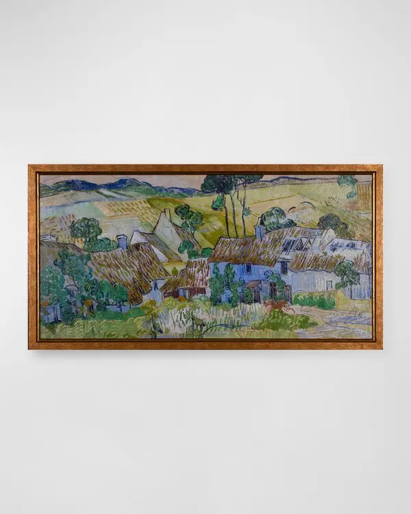 SHADOW CATCHERS Farms Near Auvers" Framed Giclee