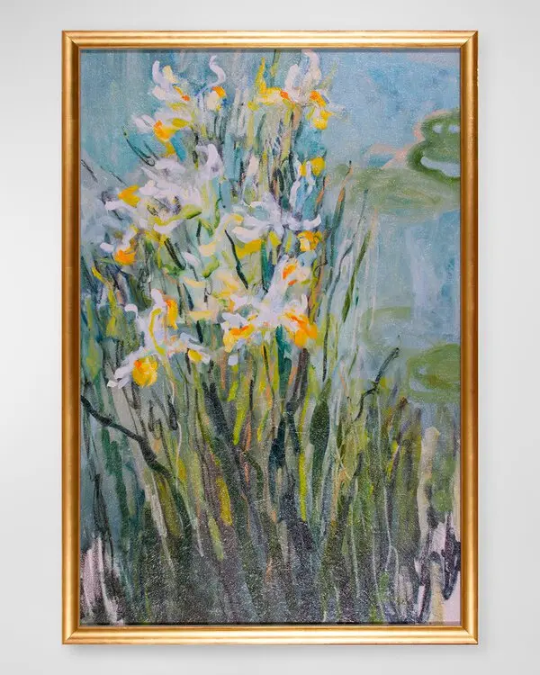 SHADOW CATCHERS White Irises" Giclee
