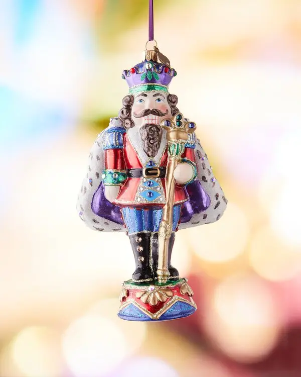 JAY STRONGWATER Fancy Nutcracker Christmas Ornament - One-color