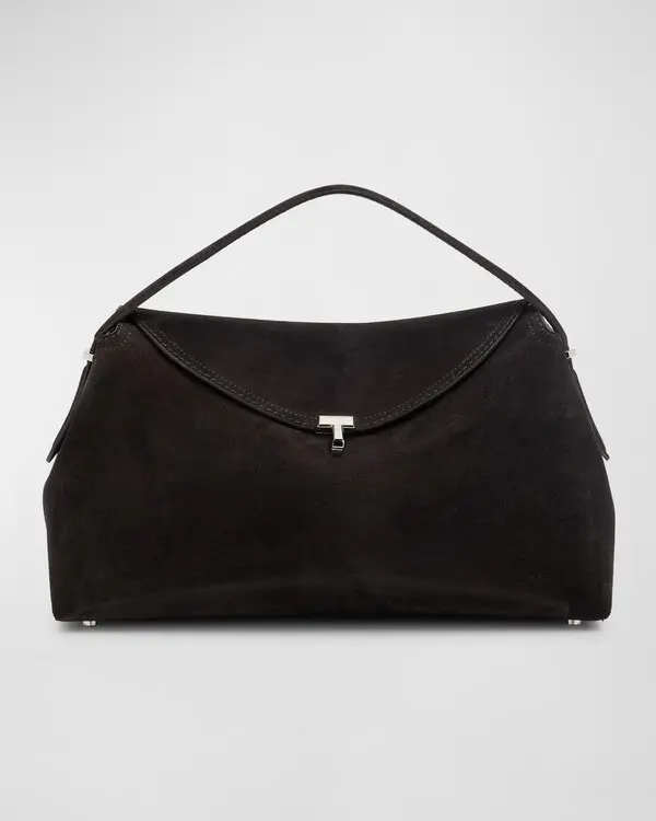 TOTÊME T-lock Top-handle Bag - Espresso