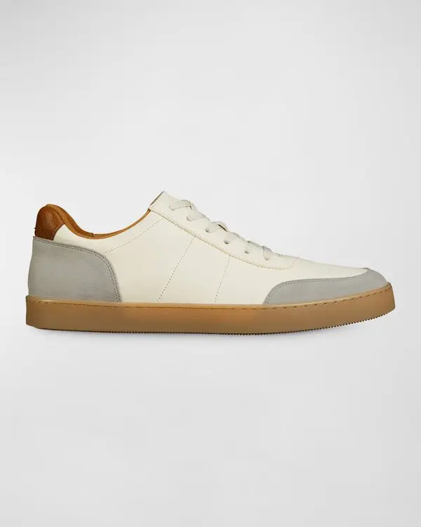 Allen Edmonds Liam Leather Low-top Sneakers - White