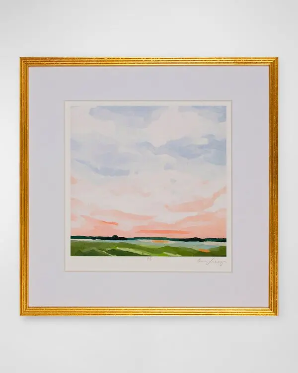 SHADOW CATCHERS Pink Horizon I" Giclee