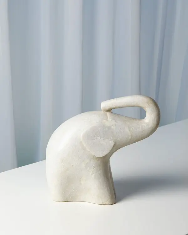 GLOBAL VIEWS Haathee Elephant Sculpture Small