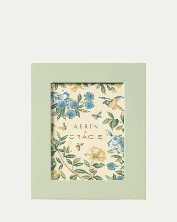 Aerin X Gracie Heathcote Lacquer Photo Frame, 4" X 6