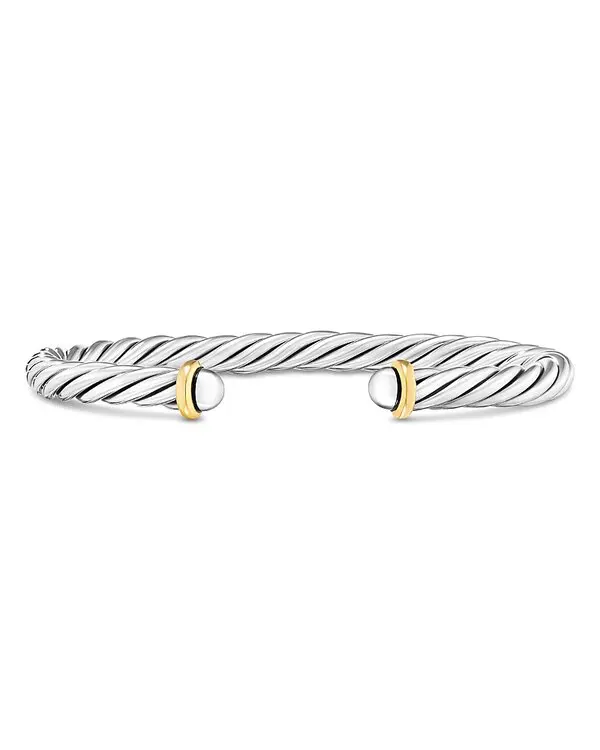 David Yurman Cable Cuff Bracelet - Silver