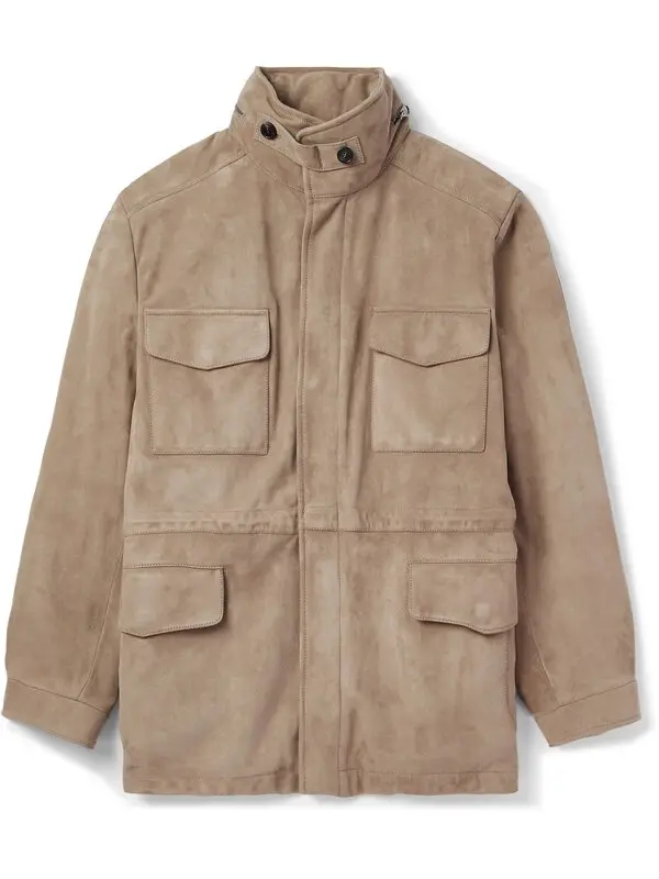 Loro Piana Traveller Suede Jacket