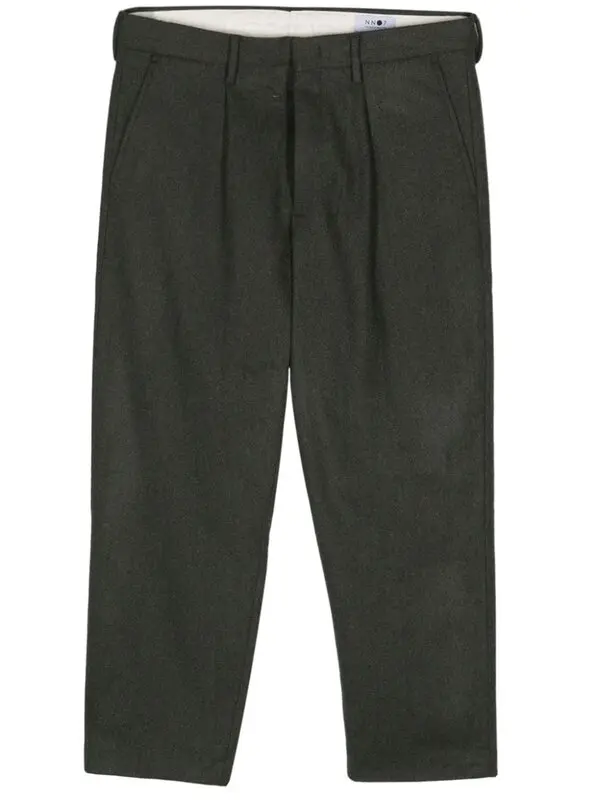 Nn07 Bill 1630 Trousers - Green
