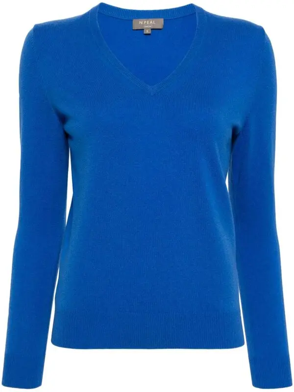 N.peal Phoebe Cashmere Jumper - Blue