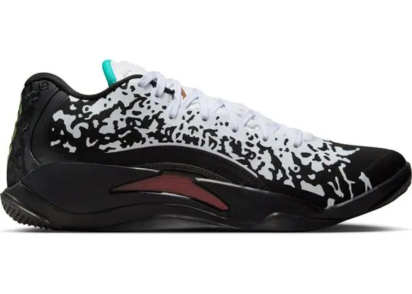 JORDAN Zion 3 Pressure Sneakers - Black/light British Tan/white