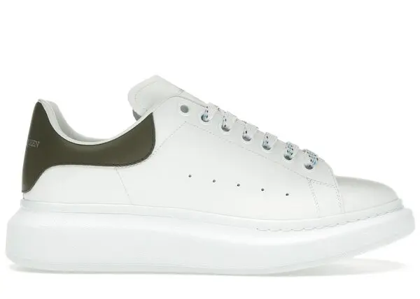 Alexander McQueen Oversized Sneakers - White/khaki